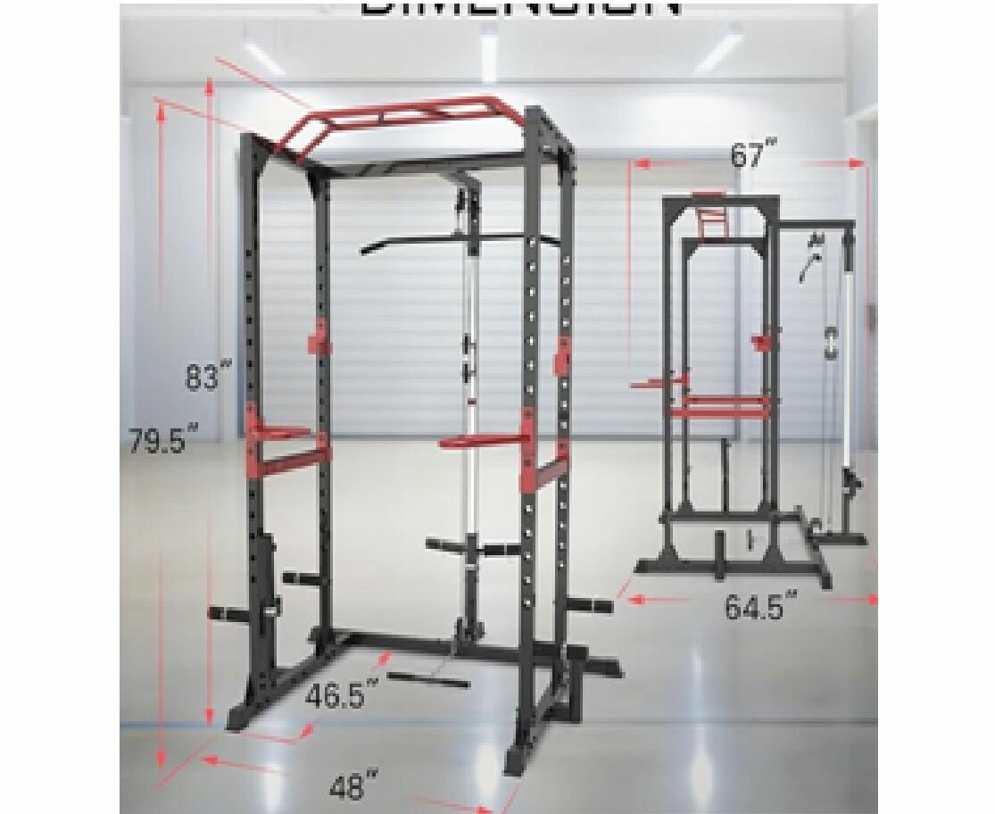 Силовая рама DFC Fitness Reality 2822
