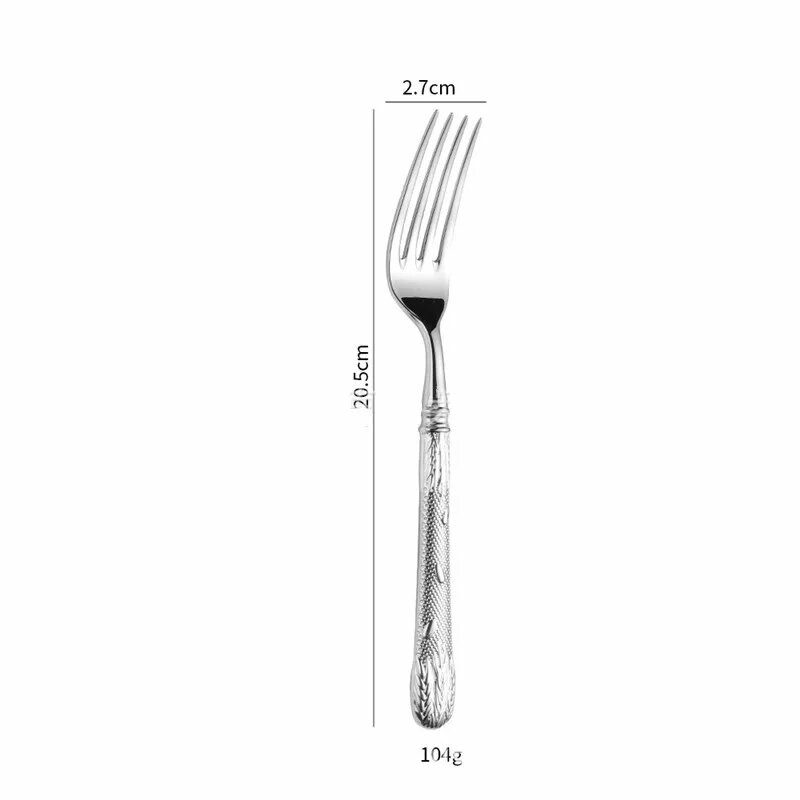 Вилка столовая из нержавеющей стали 20.5см, 104г, Цвет: Main fork