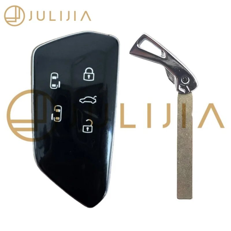 Оригинальный смарт-ключ JULIJIA OEM для Volkswagen Weiran 5D, Azure Key ID 49, чип 5C, 433 МГц, FCC ID 5HG 959 753C