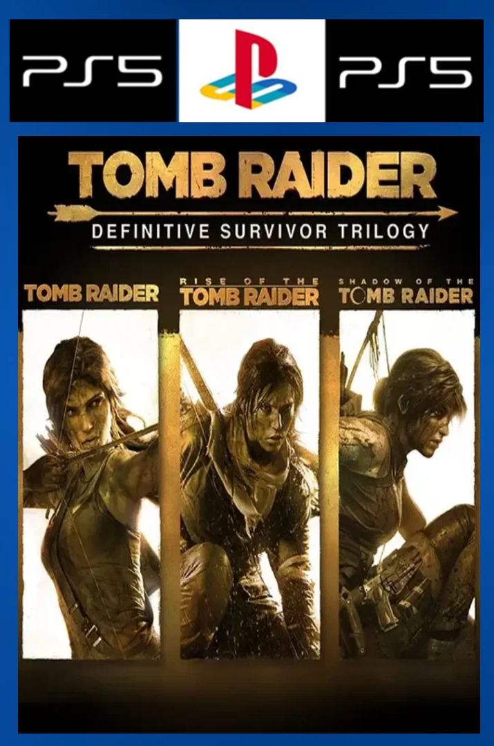Игра Tomb Raider: Definitive Survivor Trilogy для Playstation 5, Русская озвучка, Цифровая версия