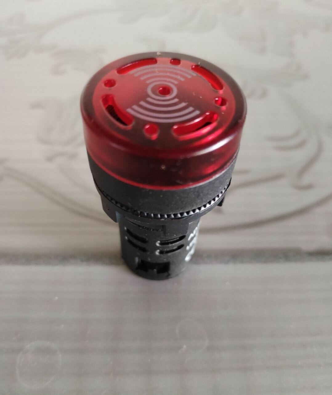 Индикатор светозвуковой AD16 22SM 24V красный