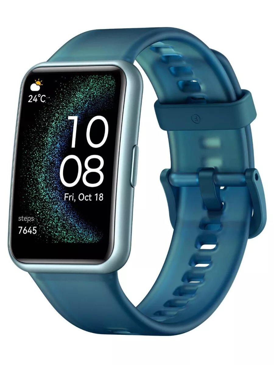 Смарт-часы HUAWEI Watch FIT SE, Насыщенный зеленый (STA-B39) 1.64" Amoled, GPS