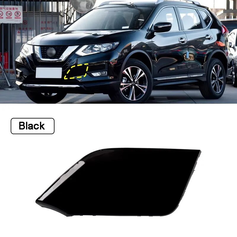 Крышка буксировочного крюка Nissan Rogue X-Trail T32 2017-2020, Black