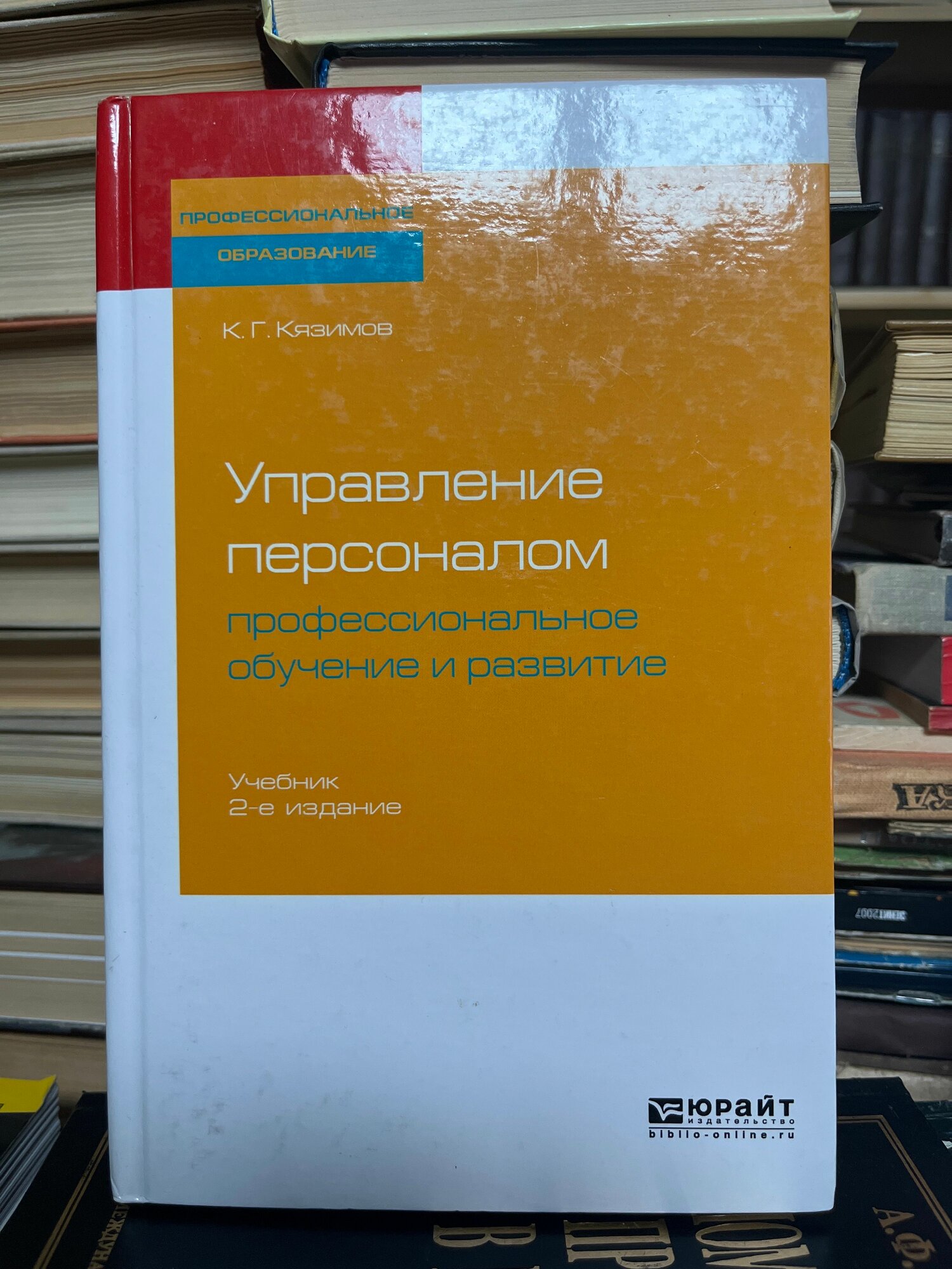 Управление персоналом. Профессиональное обучение и развитие. Учебник 2-е издание 2019 г. ISBN 2049439477760
