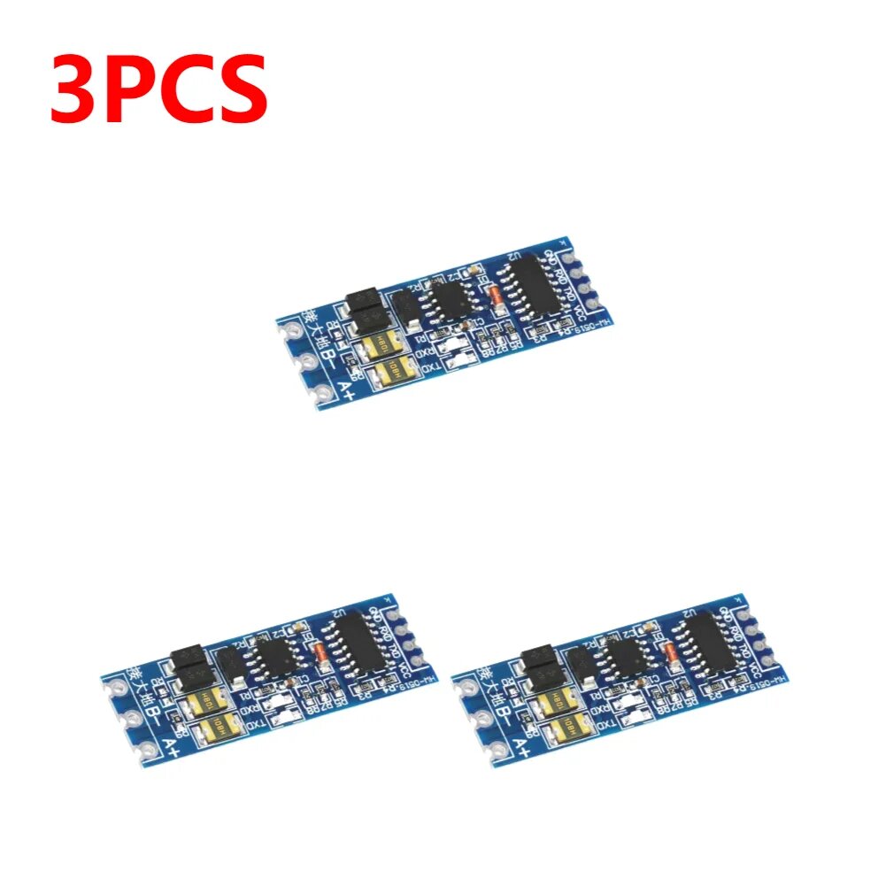 3шт Модуль TTL-RS485 Converter, Цвет: 3pcs