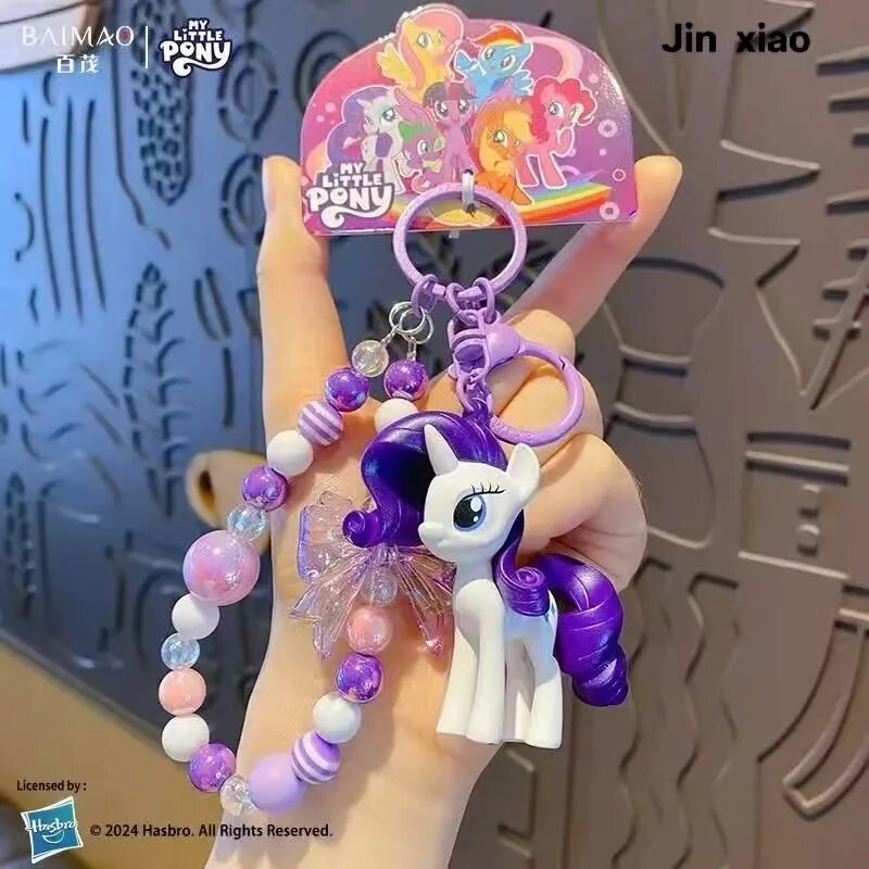 Подлинная подвеска из My Little Pony/Pony Baoli Classic 4 поколения-мягкий Брелок для рюкзака Ключница с подвеской