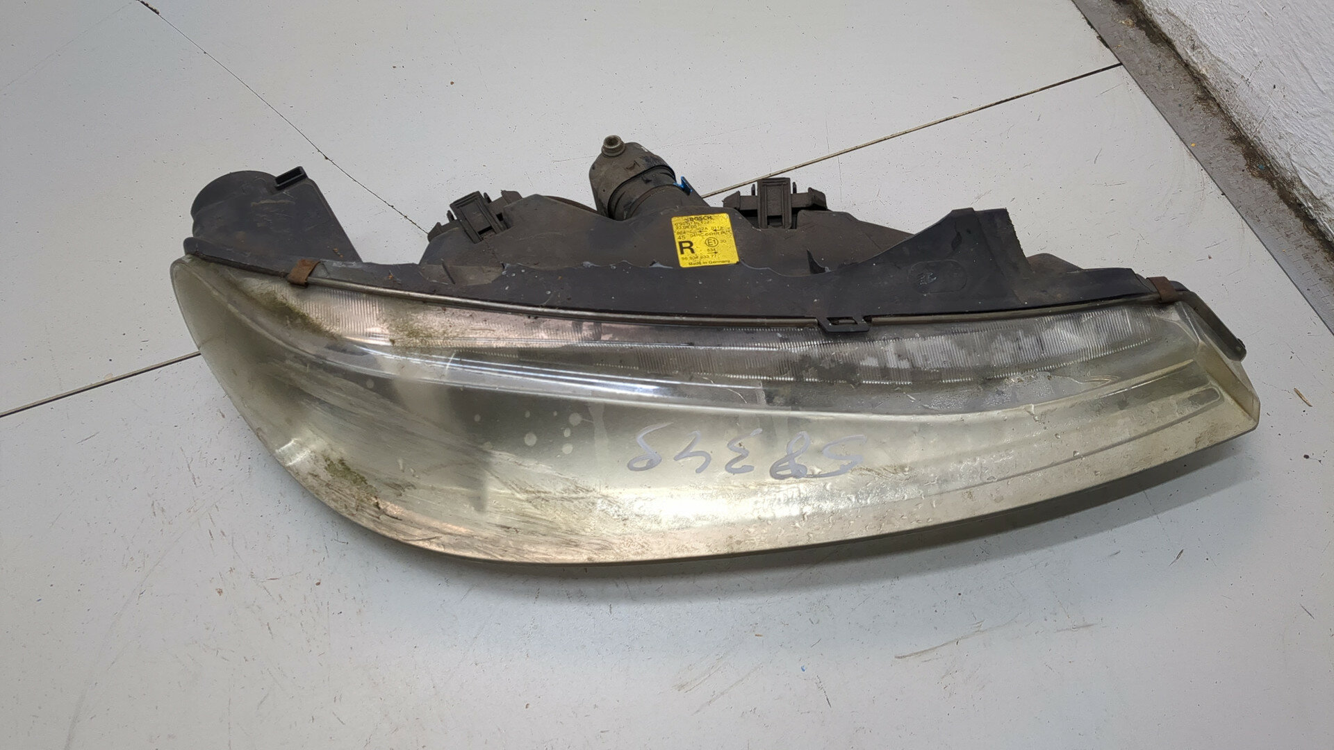Фара (передняя) правая Peugeot 406 Б/У