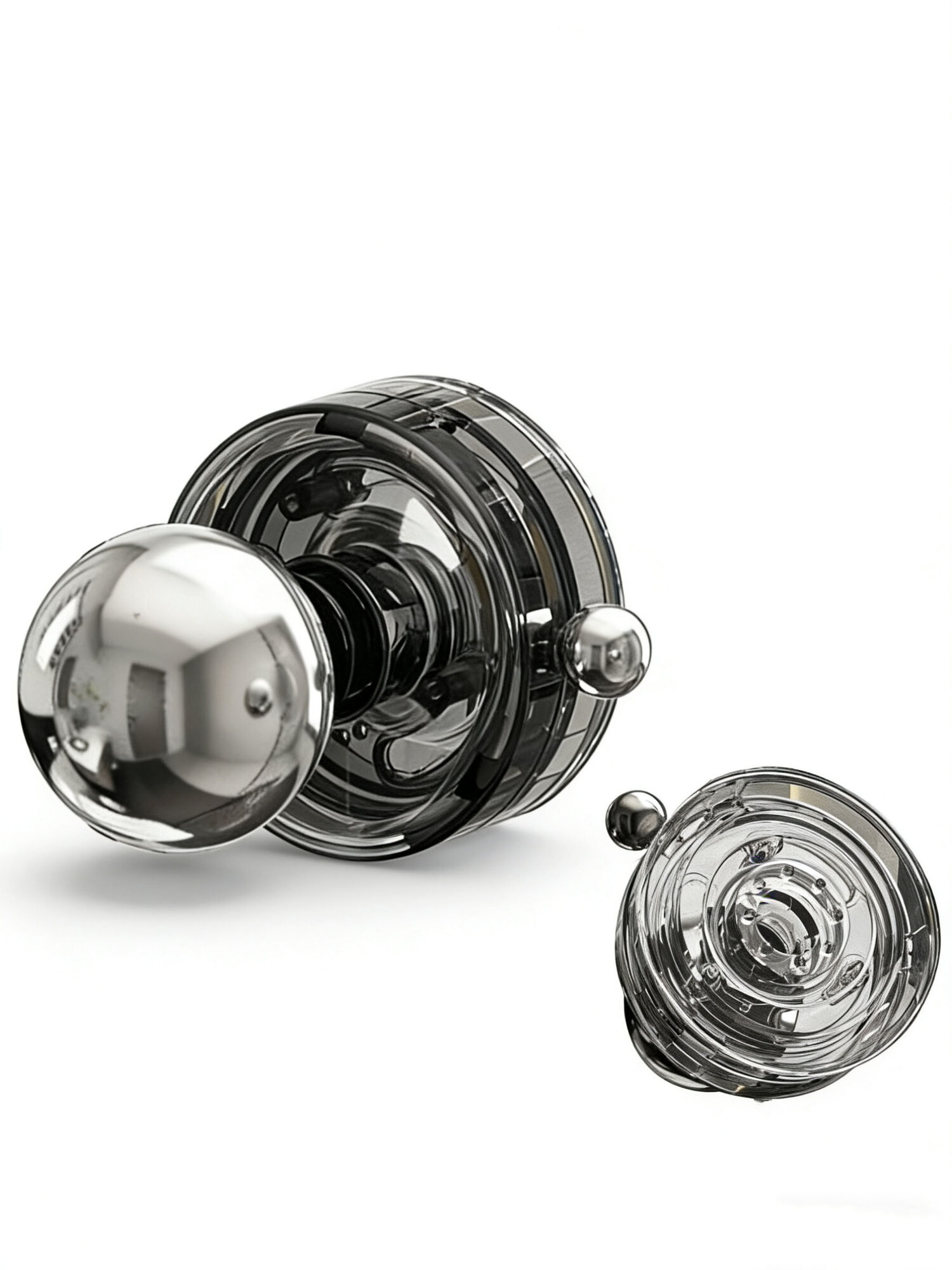 Дверная ручка на присоске, пластиковая прозрачная ручка для стеклянной двери ванной комнаты