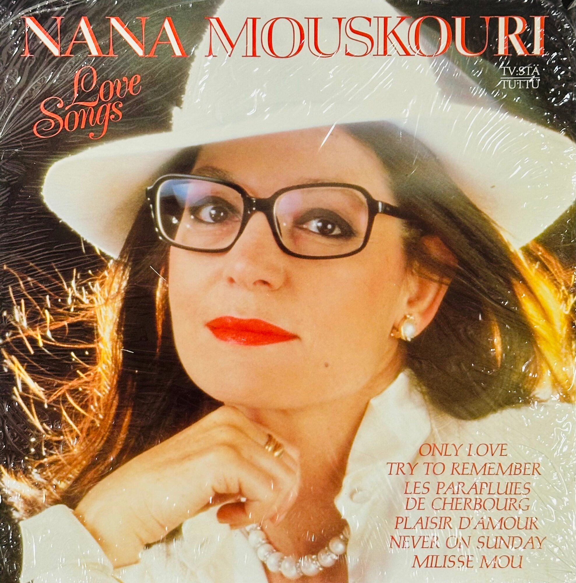 Nana Mouskouri "Love Songs", винил LP12" 1986 Finland