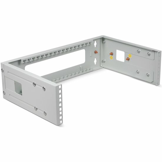 Кронштейн Cabeus телекоммуникационный NC-3U настен. регул. глуб. 3U 19" 450мм нагр:15кг серый