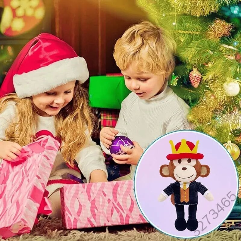 Мягкая игрушка Paul Frank обезьяна в костюме короля плюшевая мягкая игрушка 30см — фото 1