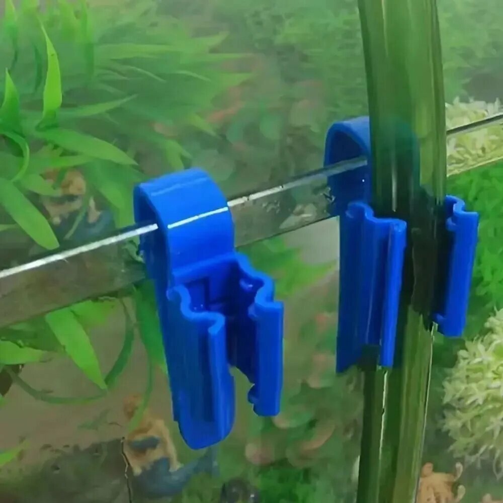 Фиксированный прямой зажим для шланга аквариума, 1 шт