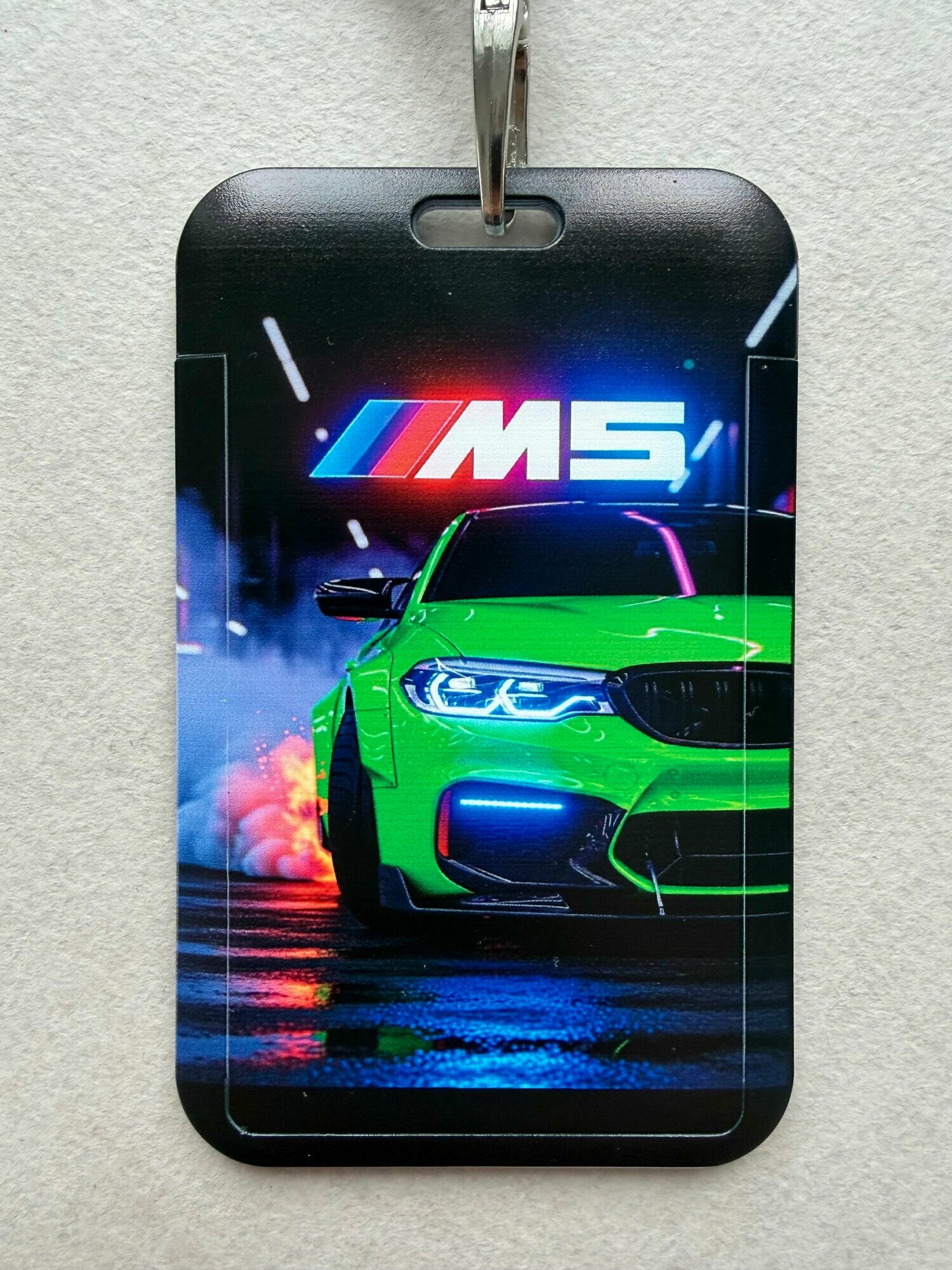 Бейдж для пропуска с рулеткой, Чехол для пропуска с рулеткой