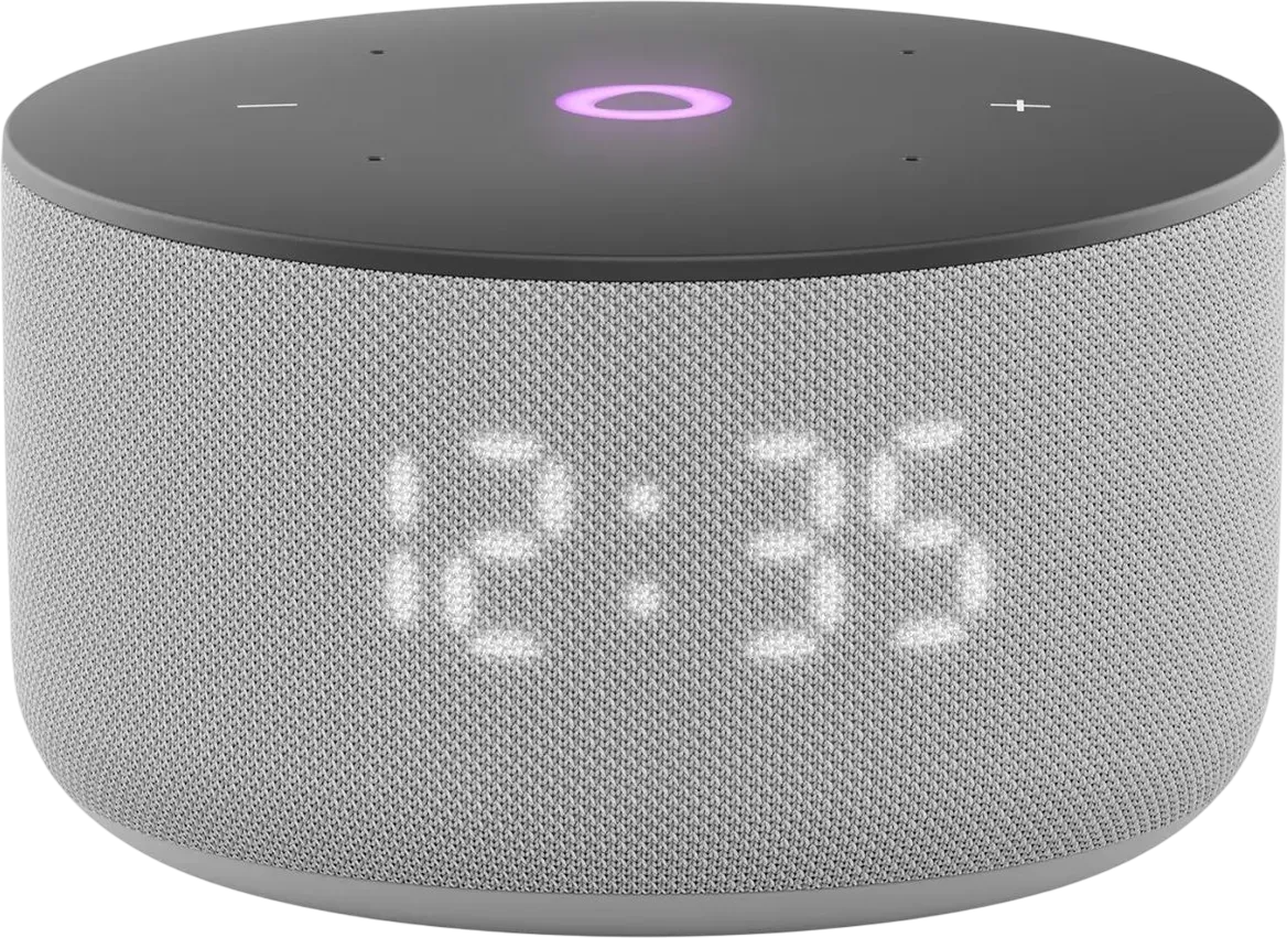 Умная колонка Яндекс Станция Мини 3 с Алисой на YaGPT, серый, YNDX-00027GRY