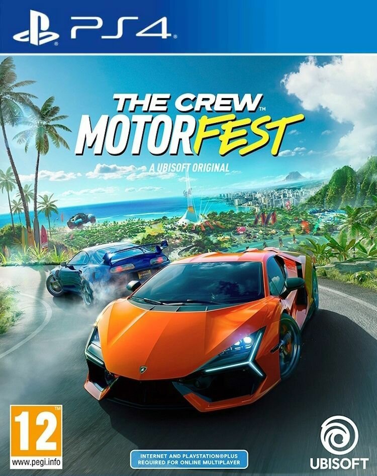 Игра The Crew Motorfest для PS4 (диск, русские субтитры)