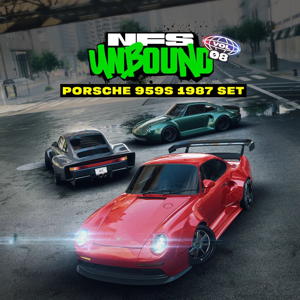 Дополнение Need for Speed Unbound - Porsche 959 S ‘87 Set, цифровое издание PlayStation 5, регион Турция / код пополнения баланса