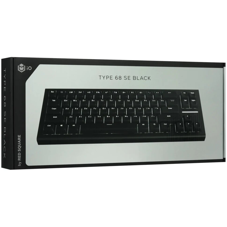 Клавиатура проводная IO by Red Square Type 68 SE, механическая, черный