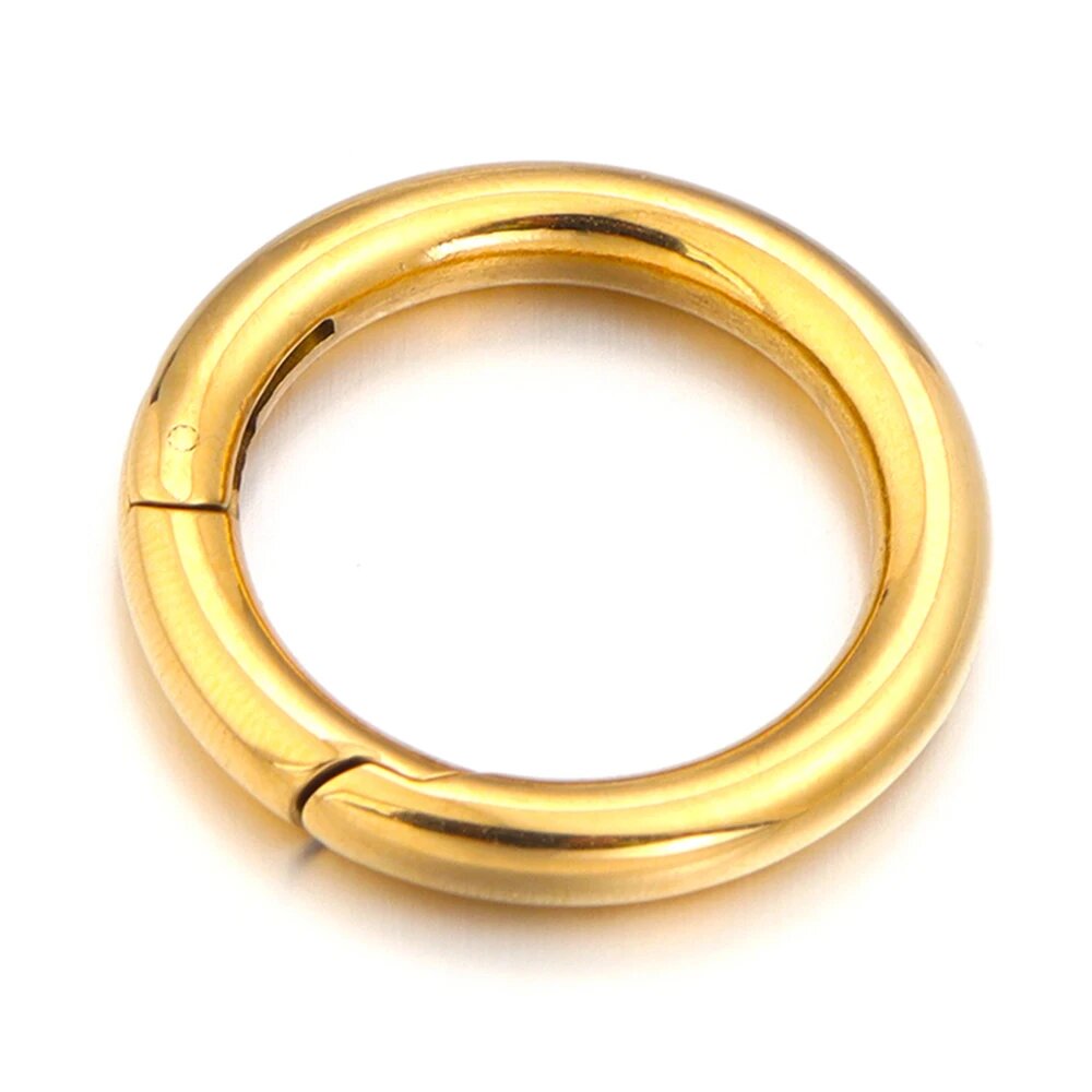 Заключение из нержавеющей стали Louleur, 24mm, gold