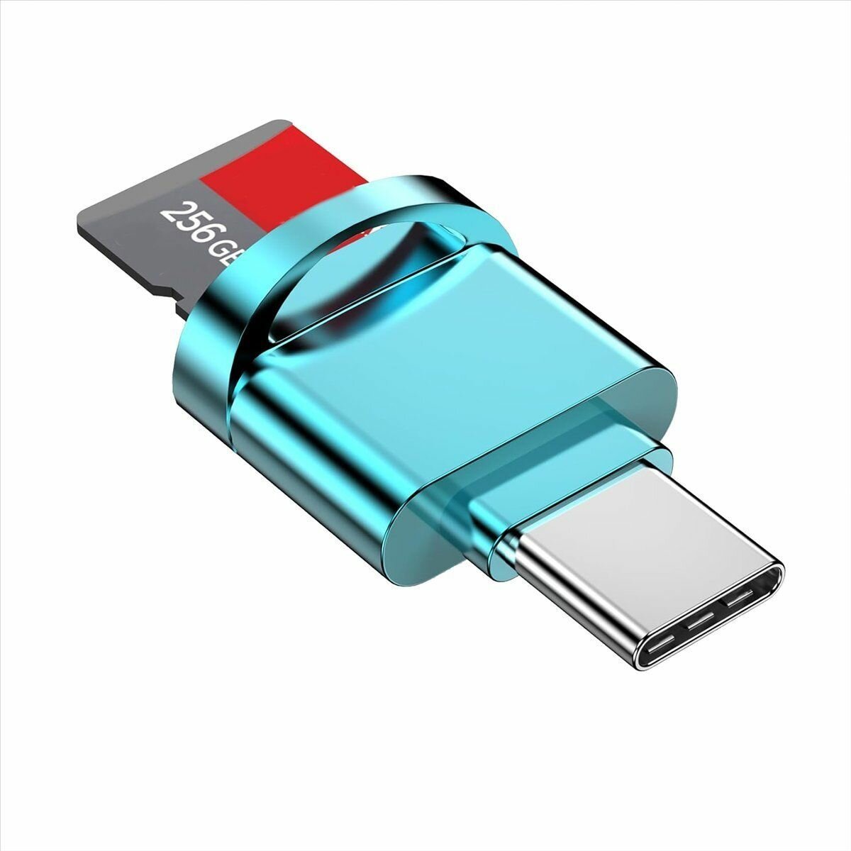 Эксклюзивный адаптер K8 для подключения карт MicroSD и TF к порту USB Type C, модель AZN31