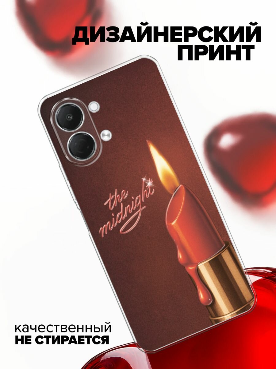 Силиконовый чехол на Tecno Spark Go 3 / Текно Спарк Го 3 с принтом The midnight 3 — фото 1