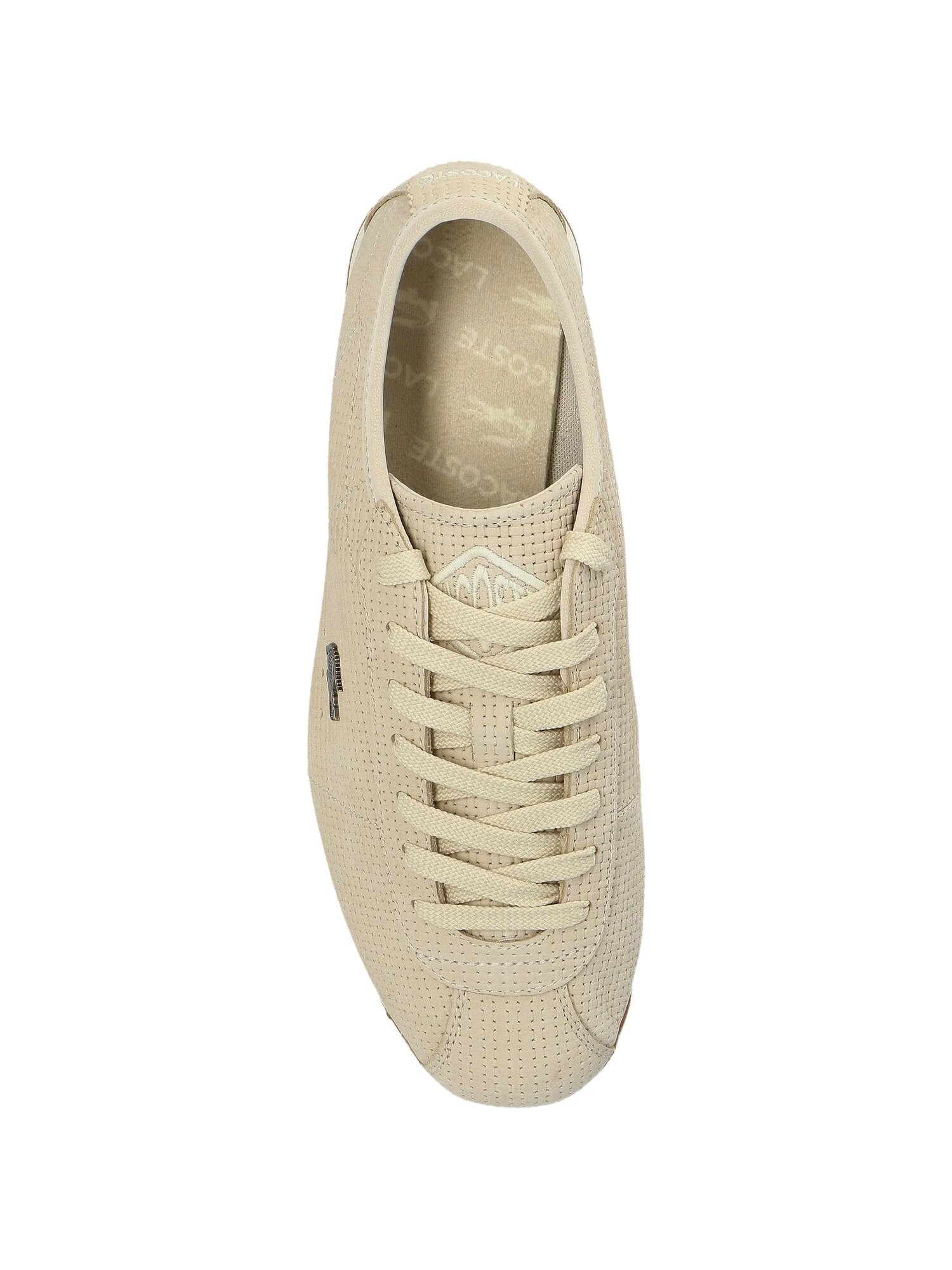 Кроссовки LACOSTE Perforated logo sneakers, размер 6 UK, разноцветный — фото 1