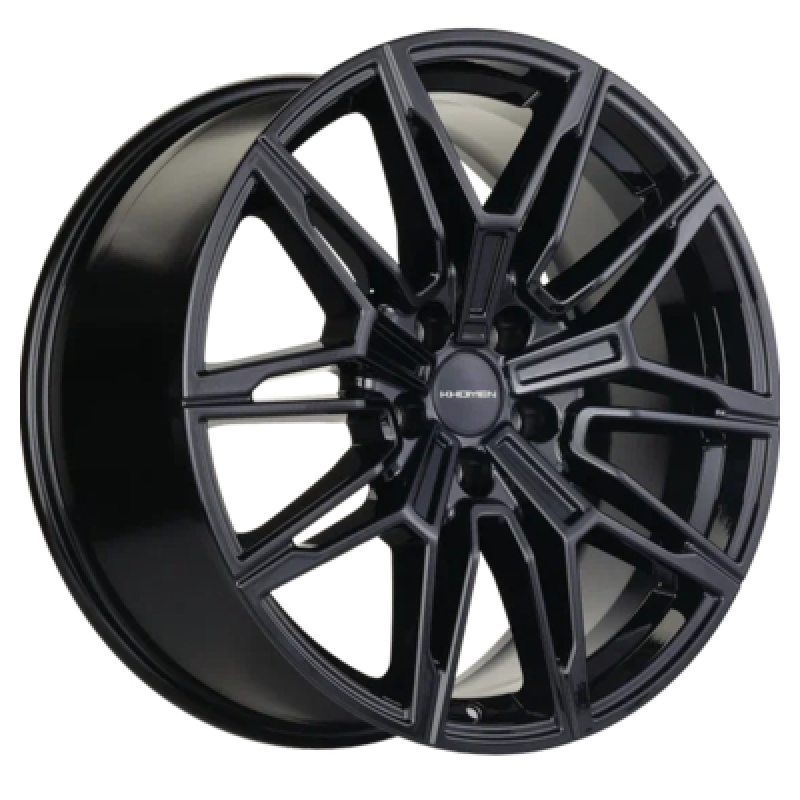 Диск колесный Khomen Wheels KHW1904 (A4-5-6-7 Q3-Q8) 8,5x19 5x112 Dia66.6 ET30 цвет Black