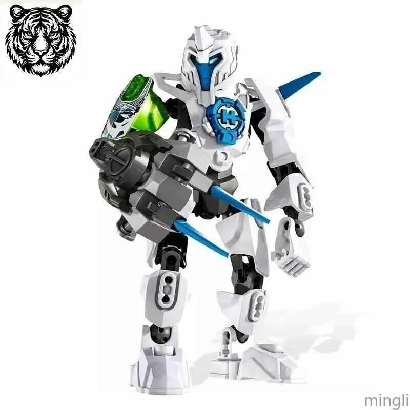 Конструктор Hero Factory Star Warrior с моделью робота-меха из строительных блоков, игрушка для детей в подарок на Рождество Вам нужно собрать его самостоятельно