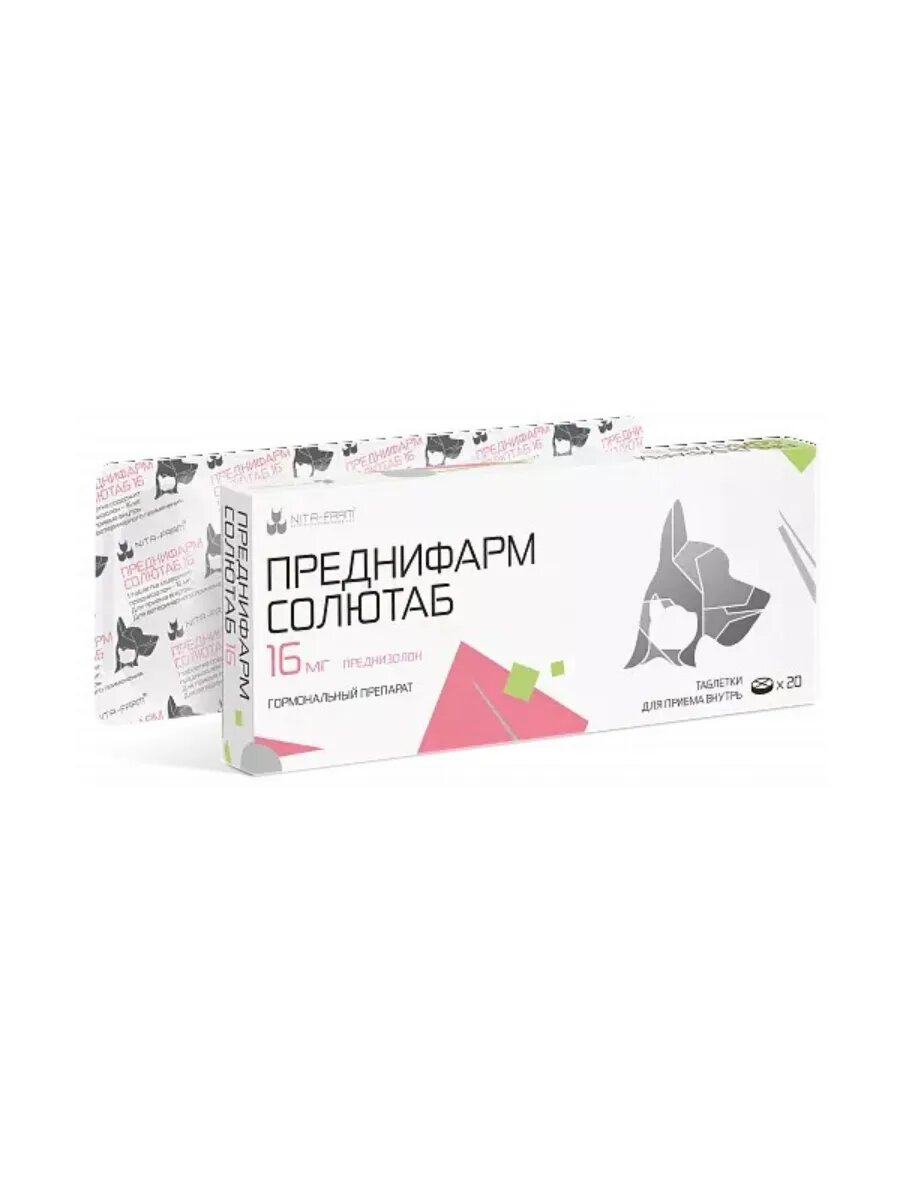 Преднифарм Солютаб 16 мг (20 табл/упак)