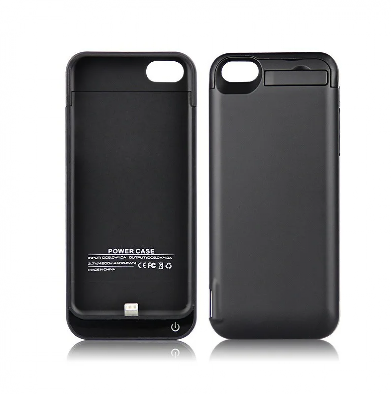 Чехол-бампер MyPads с аккумулятором 10000mAh для iPhone 7, 8, SE 2 (2020) и SE3 2022