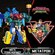 Трансформер Metatron Mega Transformer Quantum Heroes Dinomaster Бирюзовый, белый