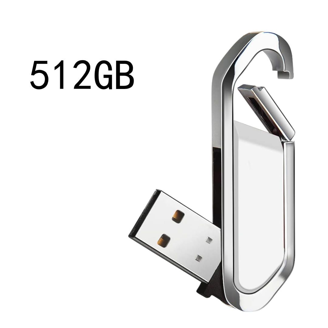 2026 New White hiking USB2.0 Shape Memory Stick Flash Drive Pendrive Thumb Drive Jump Drive U Disk 512GB