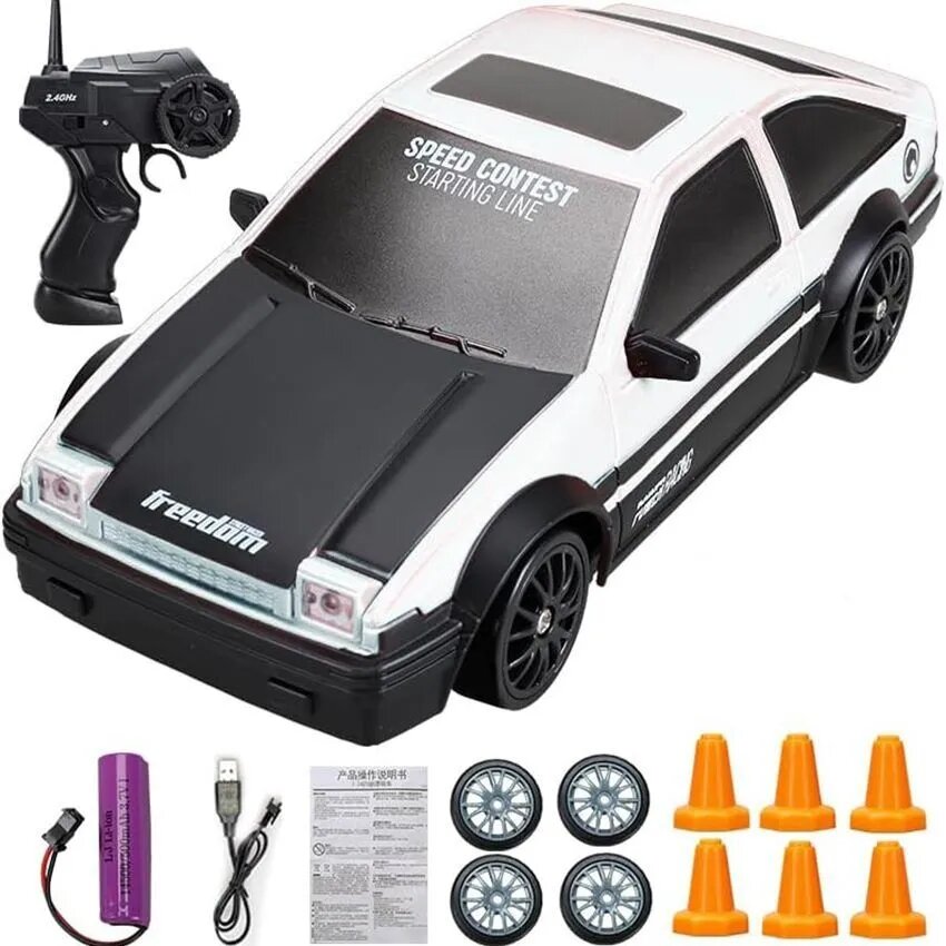 Машинка радиоуправляемая 1/24 18 см 2,4G 4WD RC Drift Car Toys для детей
