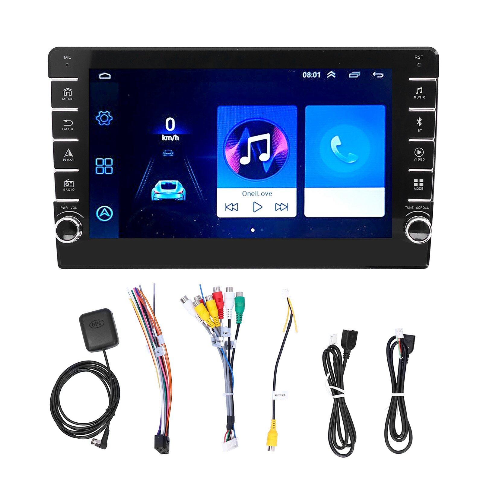 9in GPS навигация на Android 10.0, WiFi, 2+32G
