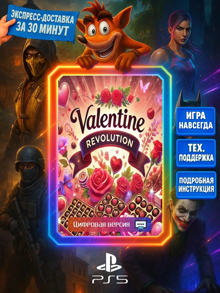 Valentine Revolution PS5 | Моментальная доставка | Казуальные