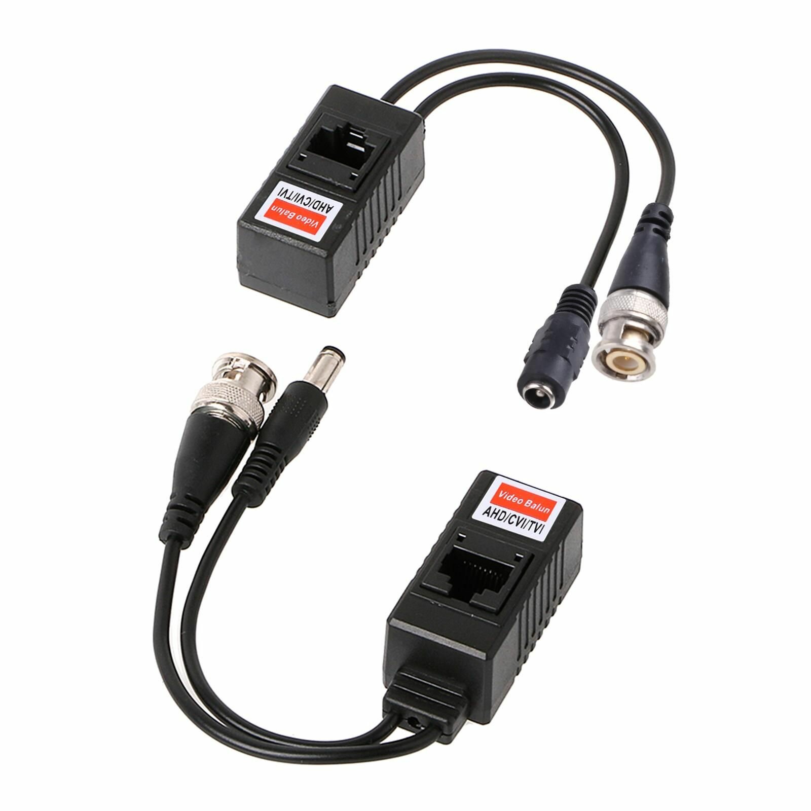 Пассивный балун BNC RJ45 для видеосигнала, питания и аудио