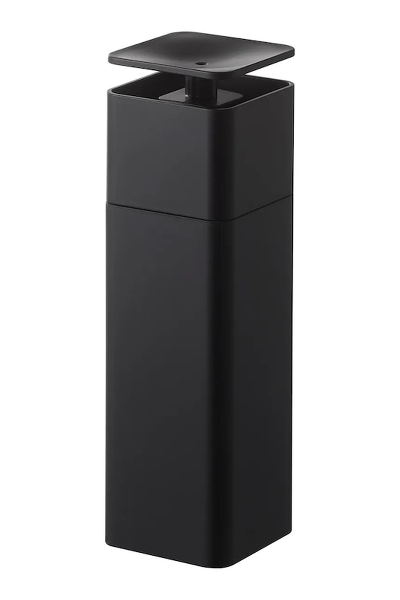 Дозатор для мыла Yamazaki Push Soap Dispenser 5214, ABS пластик, черный, 500мл