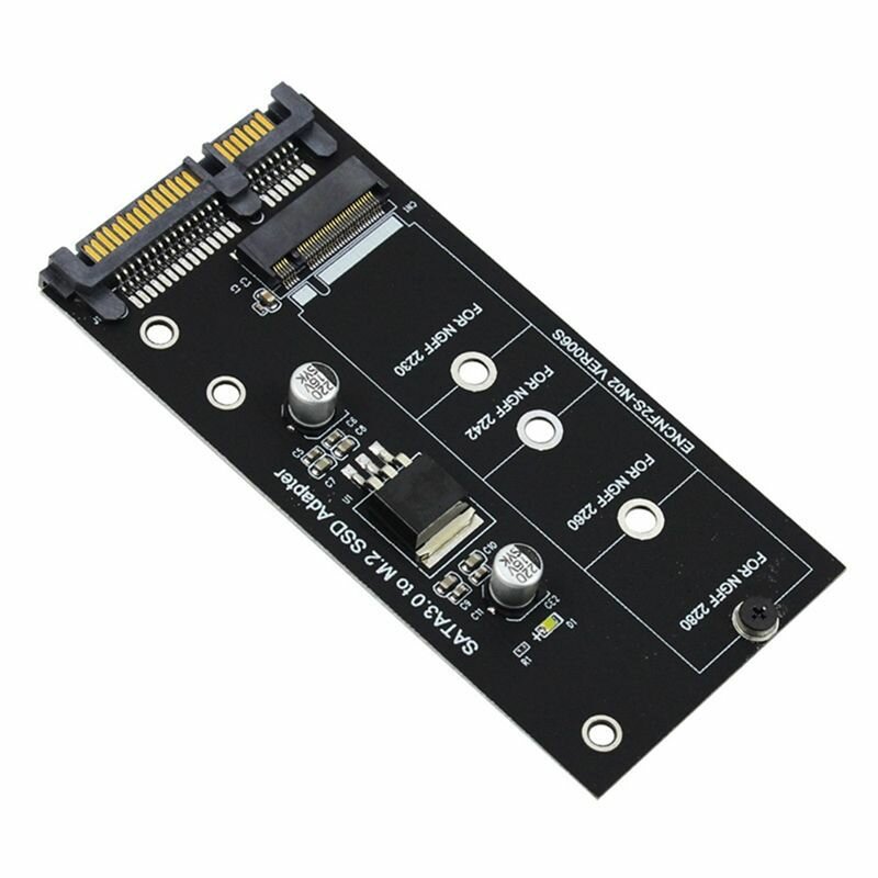 Адаптер M.2 SATA M2-SATA M.2-SATA Конвертер NGFF 2,5-дюймовая карта SATA3 B Key совместим с 2230-2280 M2 SSD