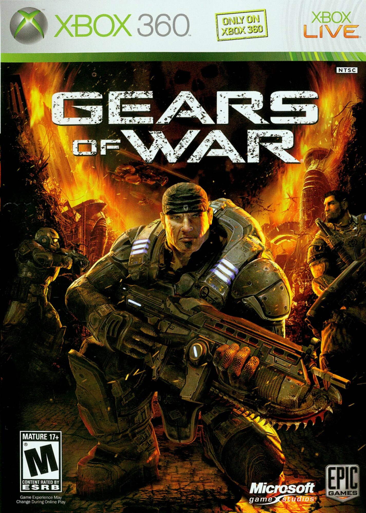 Xbox 360 игра Gears of War