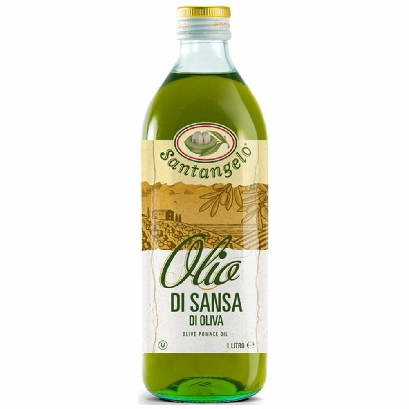 Масло SANTANGELO оливковое рафинированное Olio di Sansa/Olive Pomace Oil /стекло/ 1л