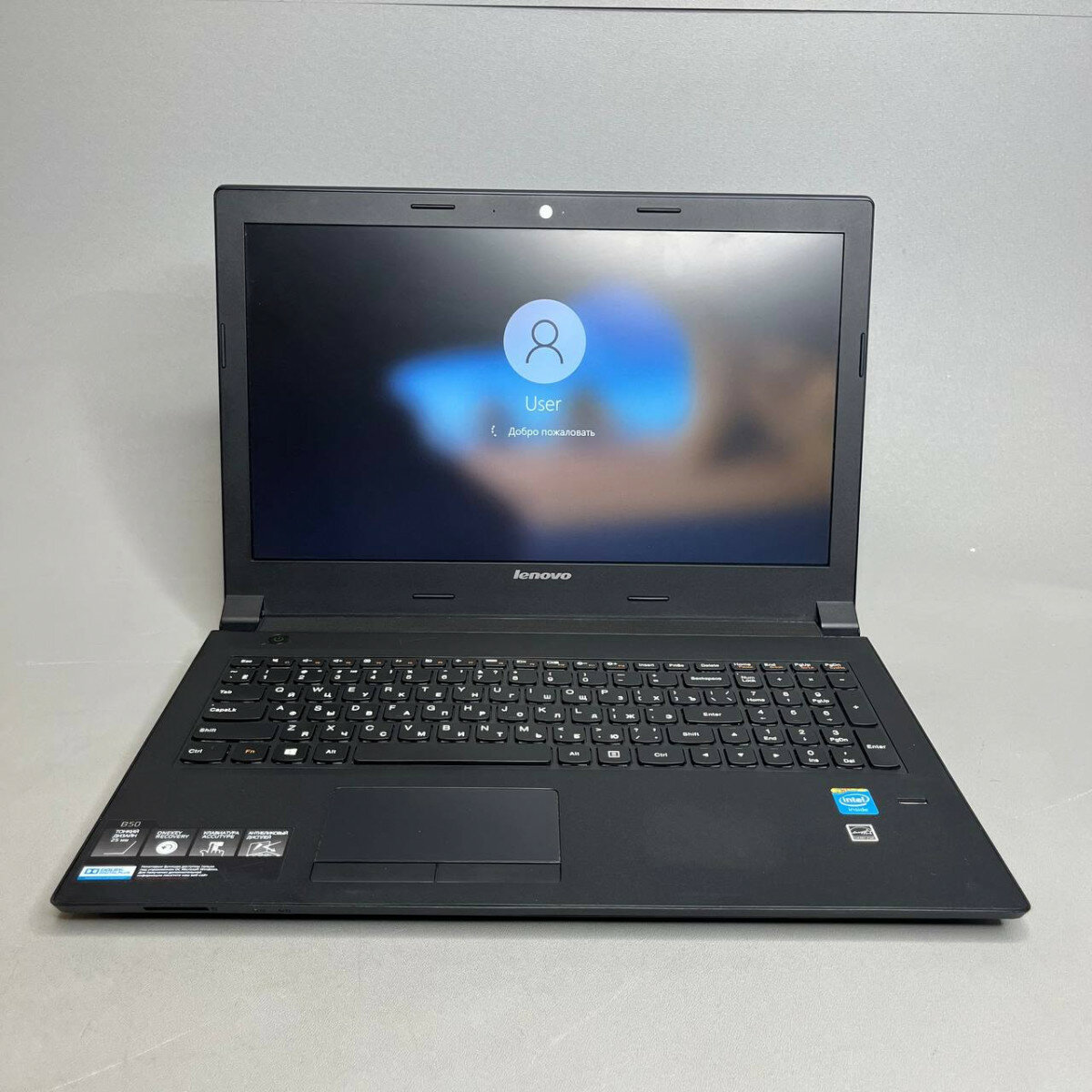 15.6" Ноутбук LENOVO B50-30, черный