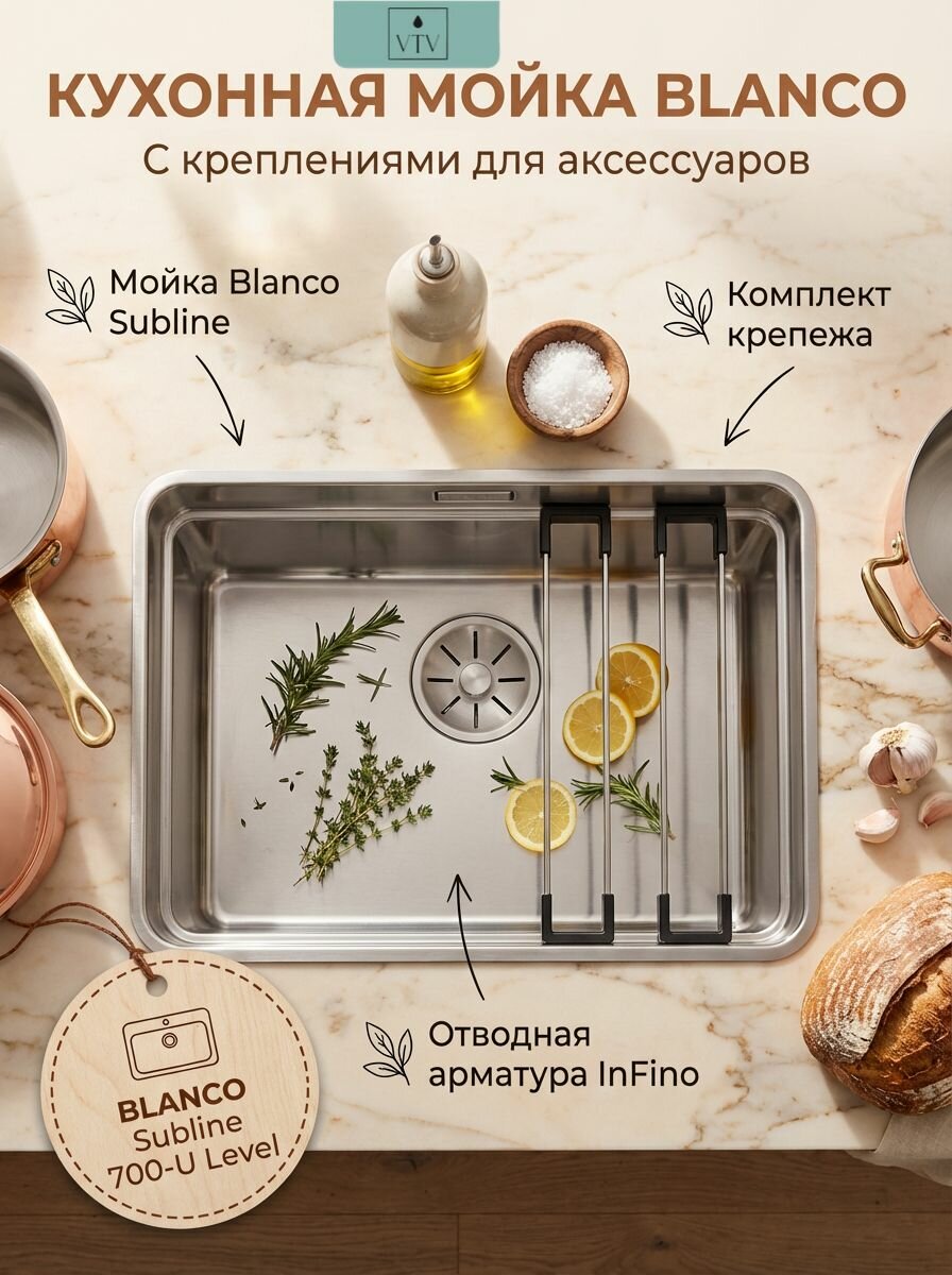 Кухонная мойка Blanco Etagon 500-U 521841