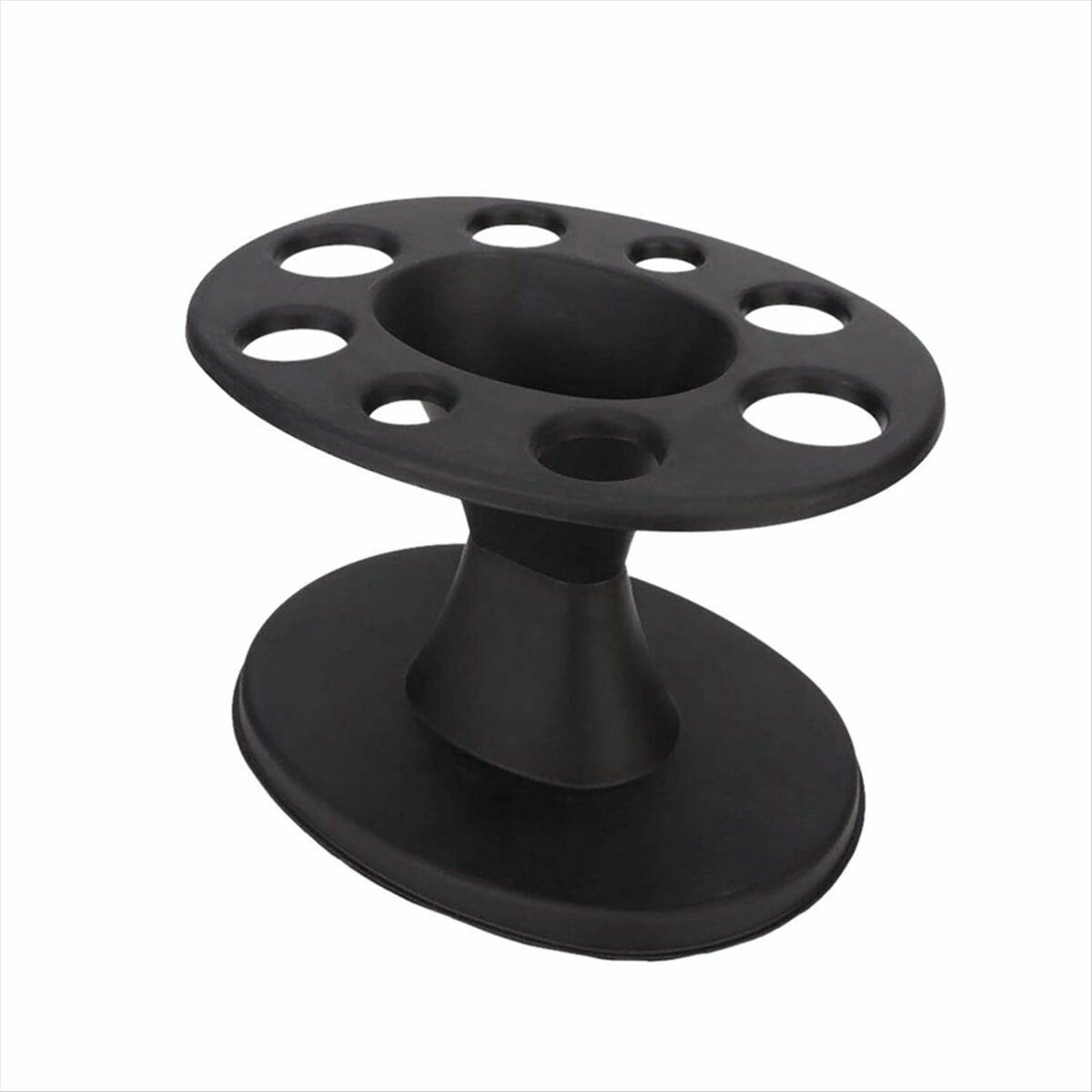 Держатель для щетки для волос, круглая стойка для расчески, стойка для укладки, полка для парикмахерских инструментов, аксессуары