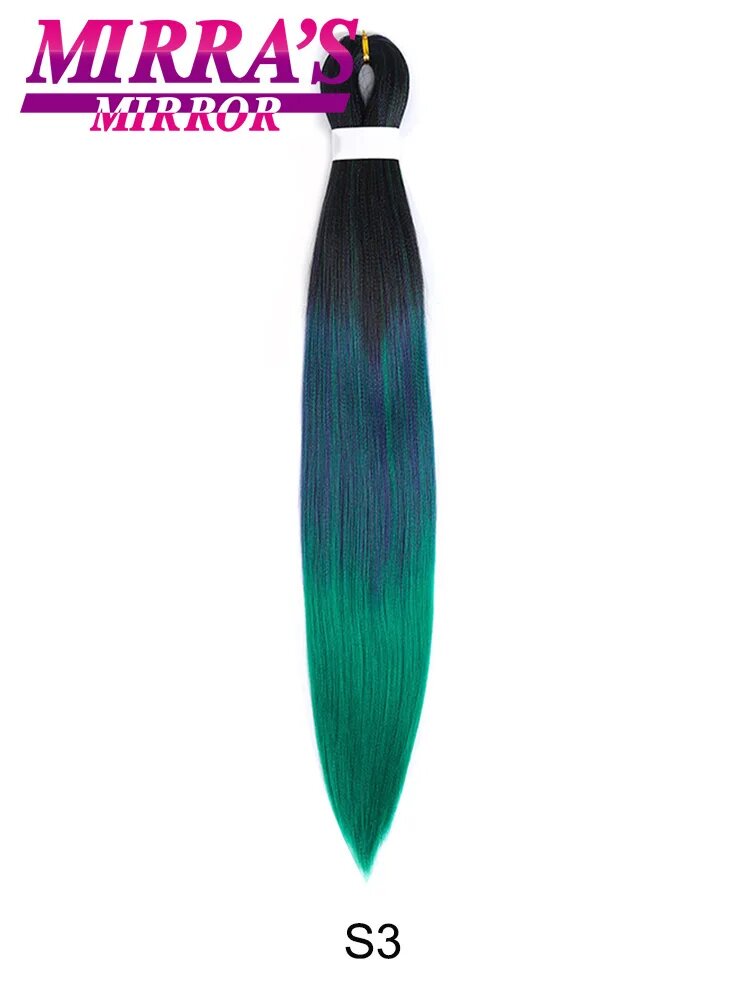 Синтетические косички Mirra's Mirror Yaki Jumbo 20/26 дюймов 26 дюймов, S3