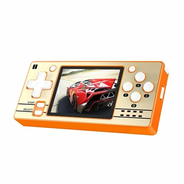 POWKIDDY Q20 MINI с открытым исходным кодом 2,4-дюймовый OCA Full Fit IPS-экран Портативная игровая консоль Ретро PS1 Новые игровые плееры Детские подарки