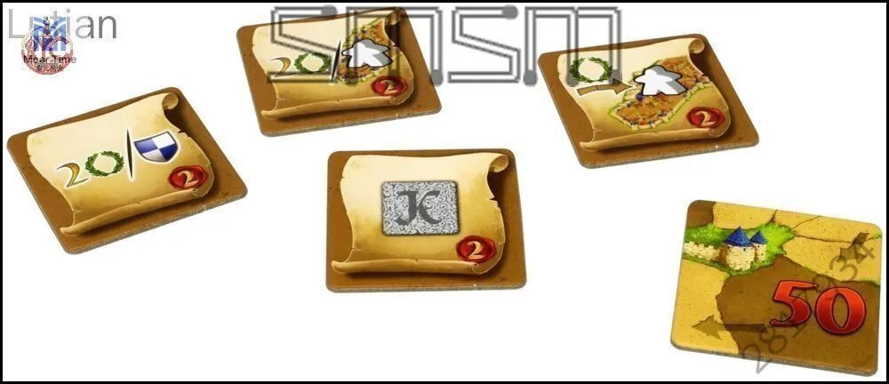 Настольная игра Каркассон Big Box для всей семьи с дополнениями. Развивающая игра — фото 1