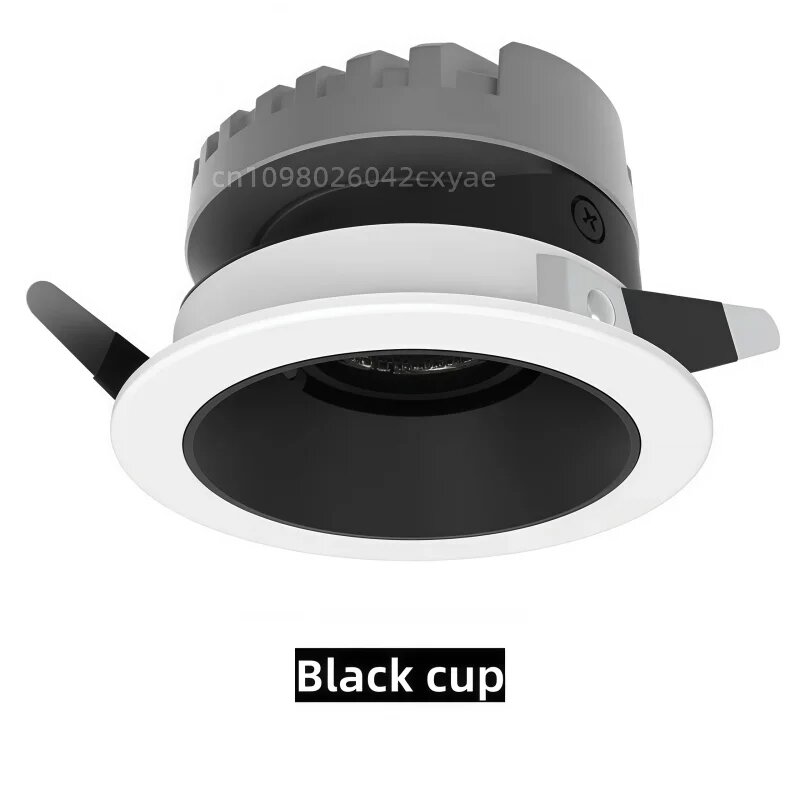 Потолочный светильник BRENDAXIN 18W, черный, Black cup