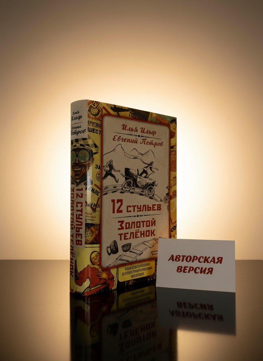 Авторская версия 12 стульев. Золотой теленок. Коллекционное иллюстрированное издание
