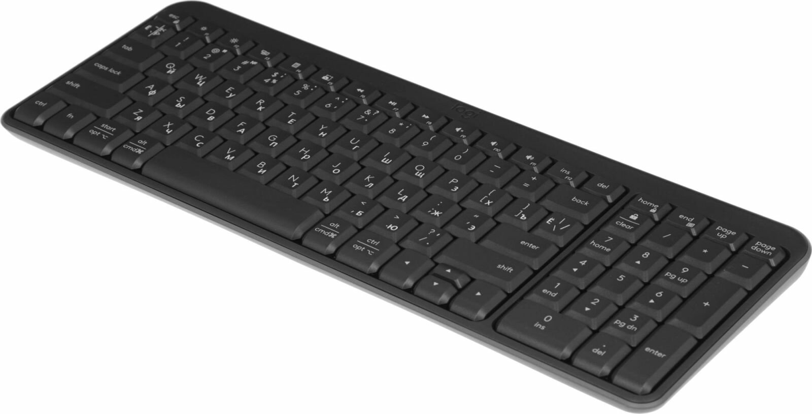 Клавиатура LOGITECH K251 черный, беспроводная, BT, Slim, Multimedia (920-013363)