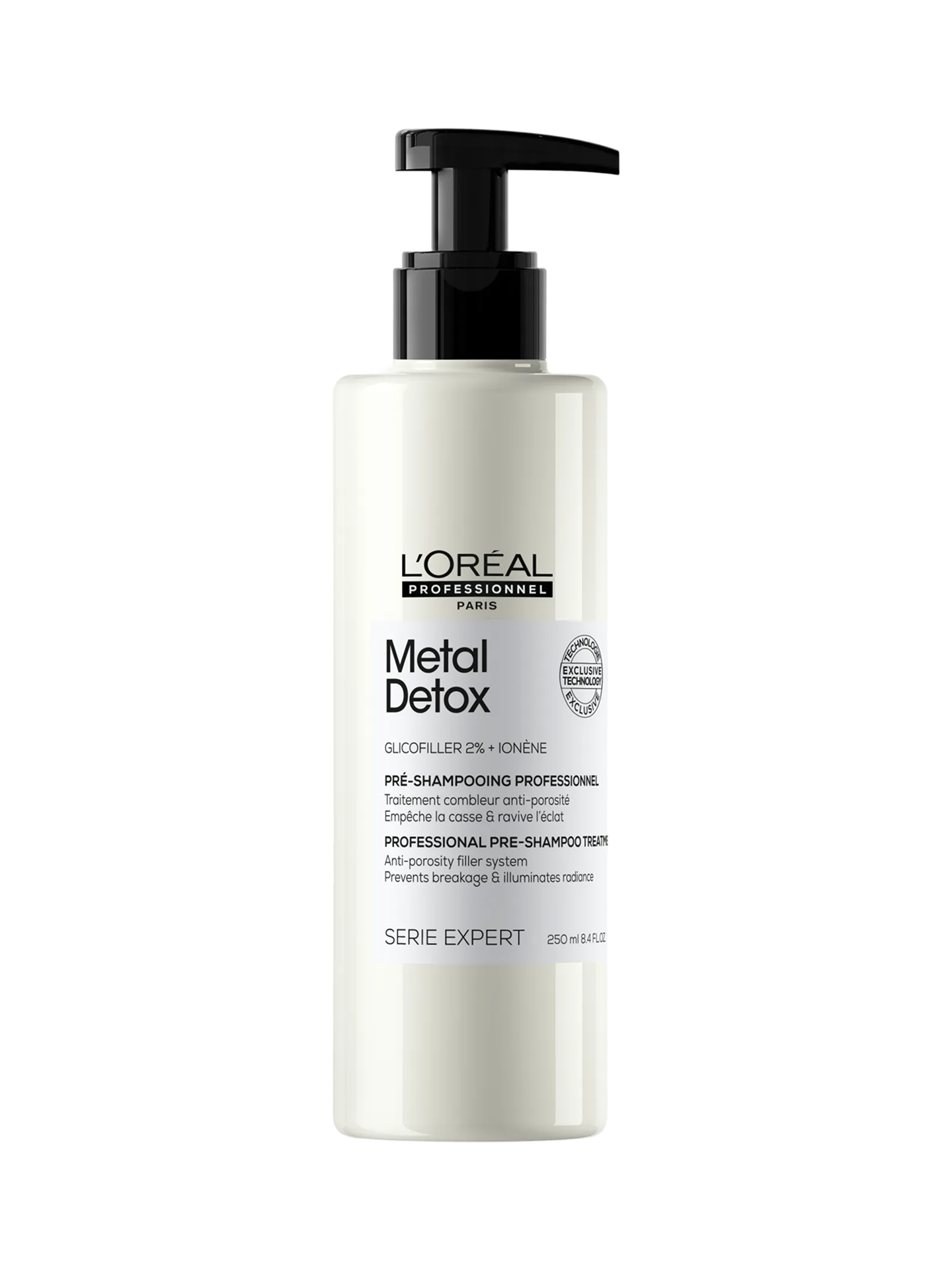 Пре-шампунь L'Oreal Metal Detox против пористости волос, 250 мл