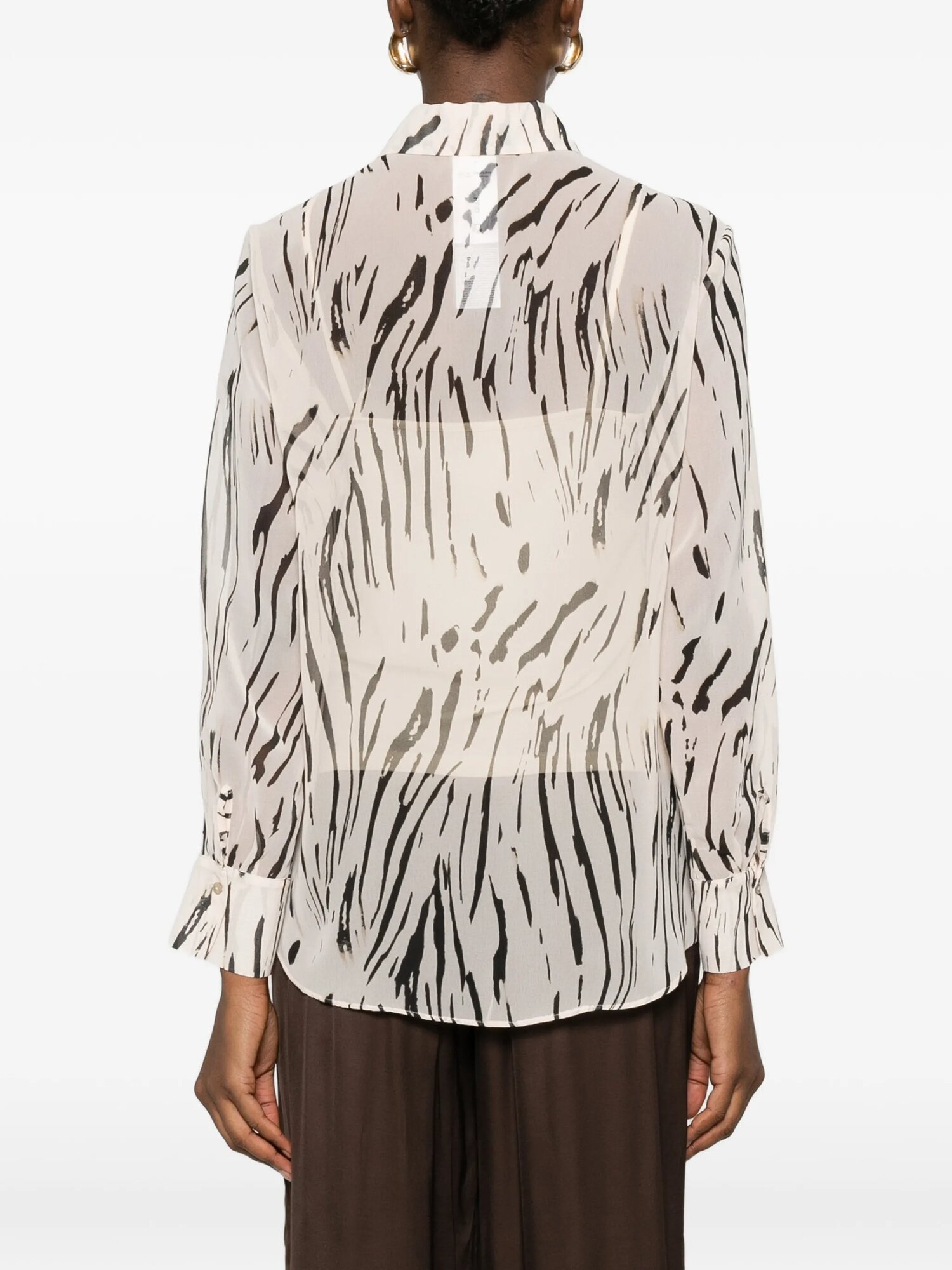 Рубашка PennyBlack Animal-print shirt, размер 44, разноцветный — фото 1